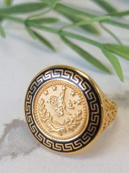 21k Gold Ring – Cleopatra Jewelers
